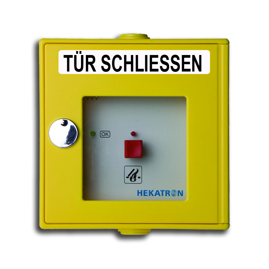 Taster und Signalgeber für Feststellanlagen | Hekatron Brandschutz