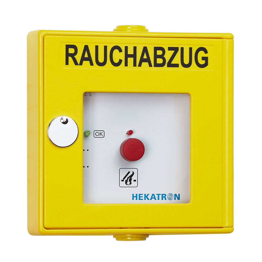 Taster und Signalgeber für Feststellanlagen | Hekatron Brandschutz