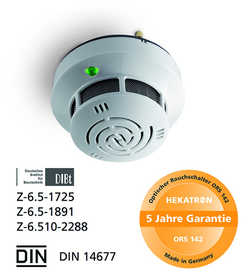 Rauchschalter & Thermoschalter | Hekatron Brandschutz